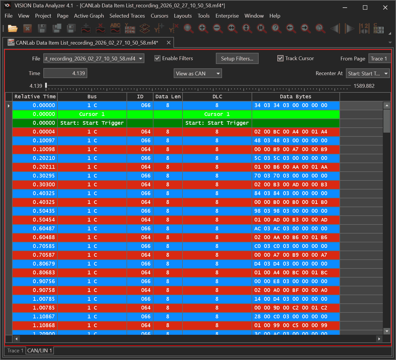 VISION Data Analyzer
